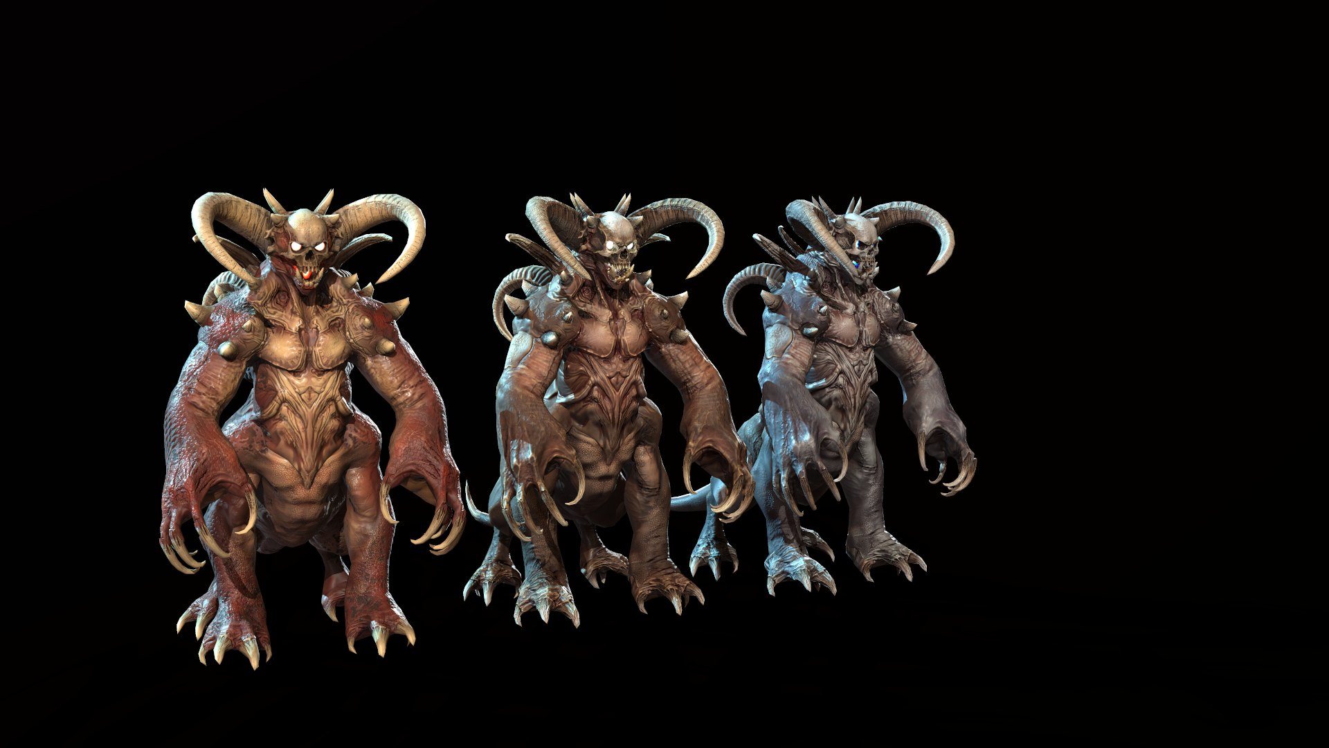 3D Model Character Demon Hound - TurboSquid 1566794