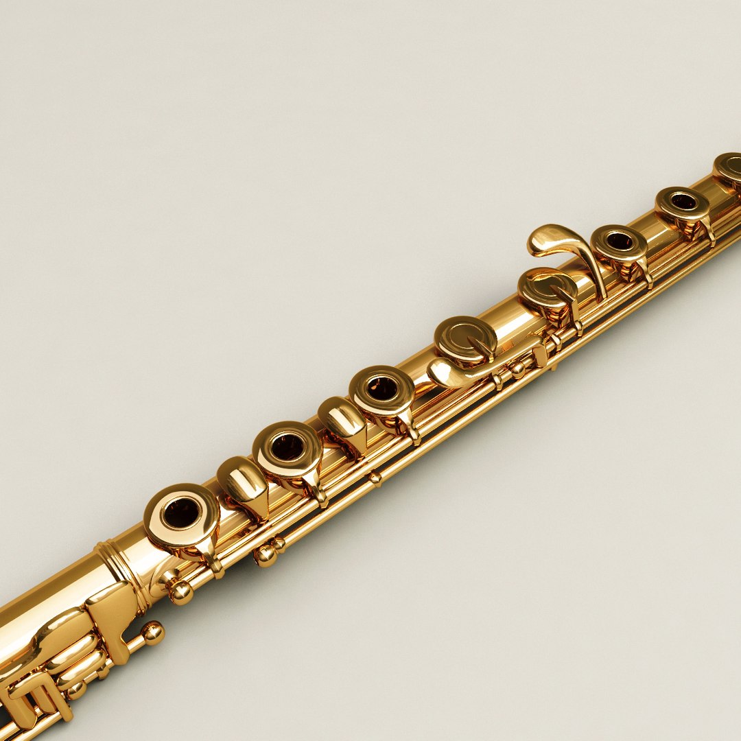 Flute Details Modelled 3d Max