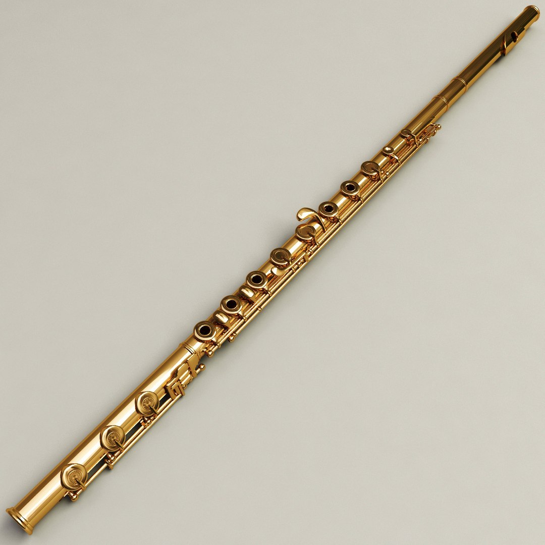 Flute Details Modelled 3d Max