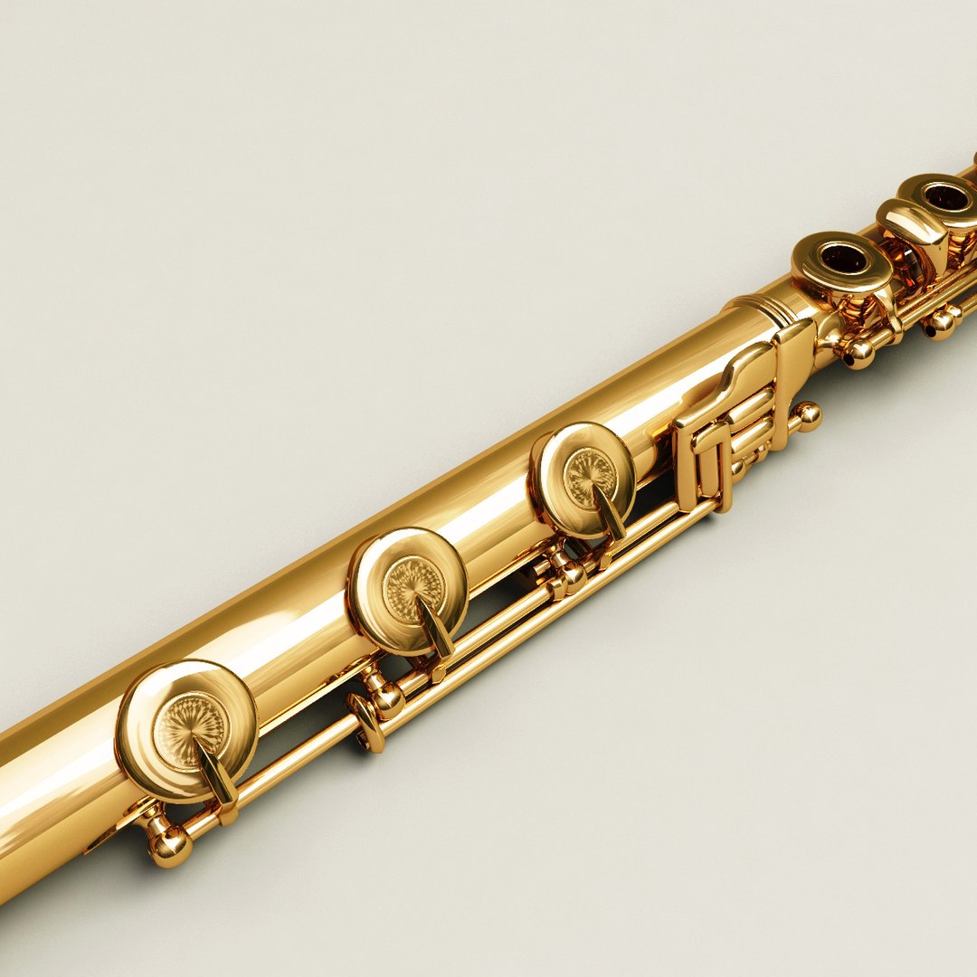 Flute Details Modelled 3d Max