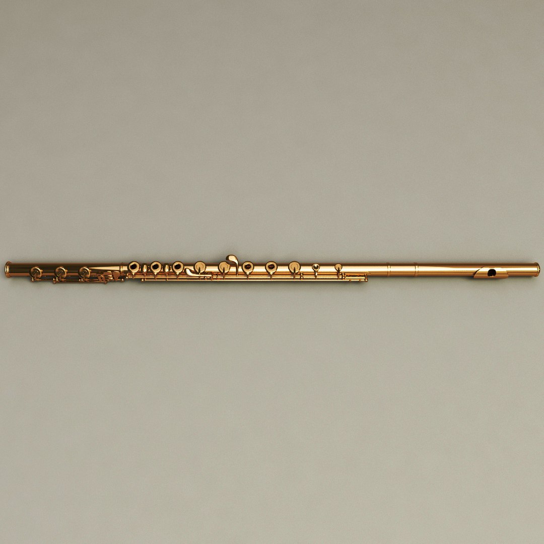 Flute Details Modelled 3d Max