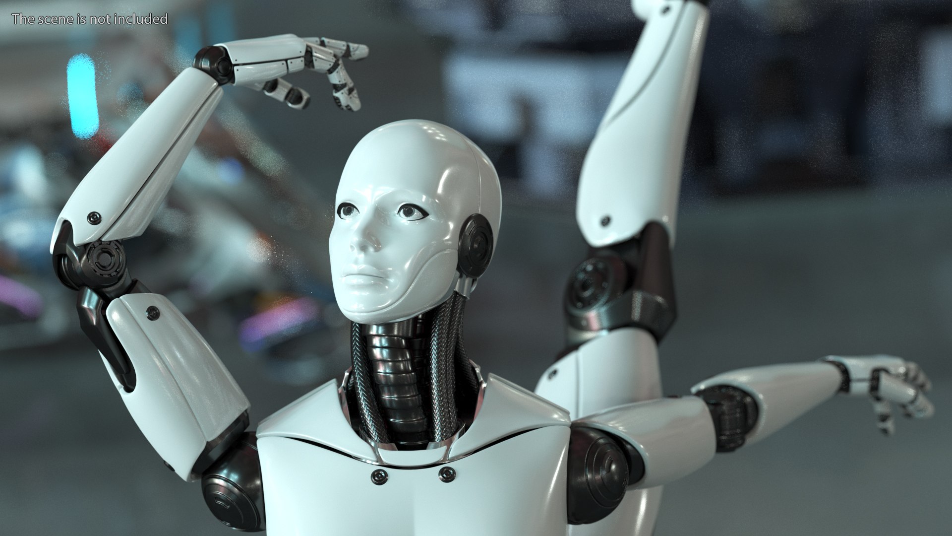 Cyborg Female Rigged For Maya 3D - TurboSquid 2107994