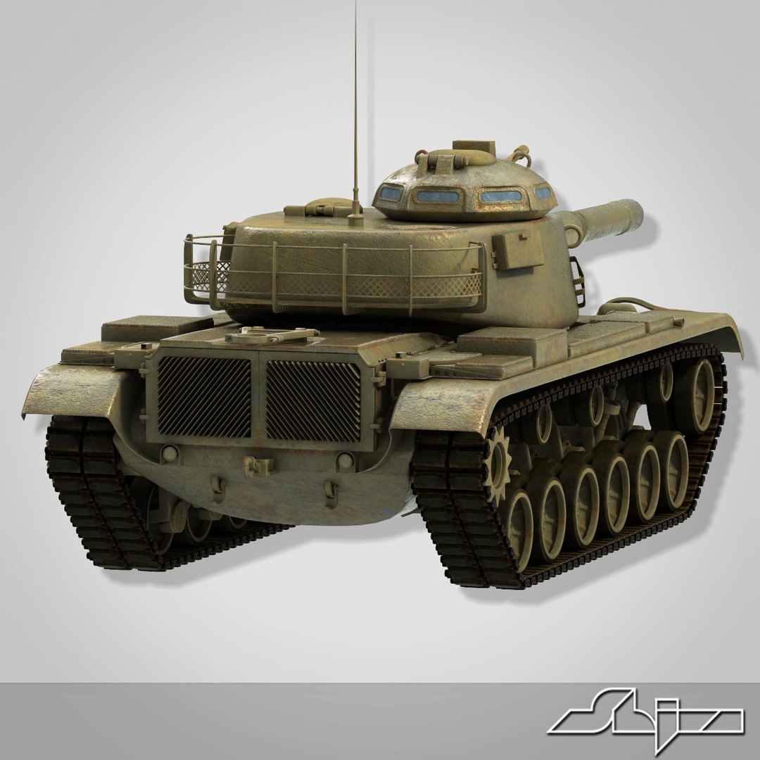 Gun Tank M60 Patton Max