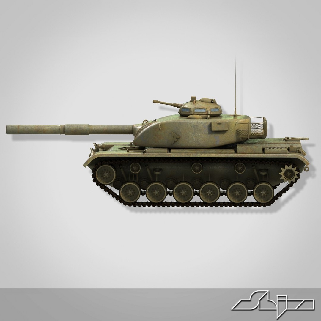 Gun Tank M60 Patton Max