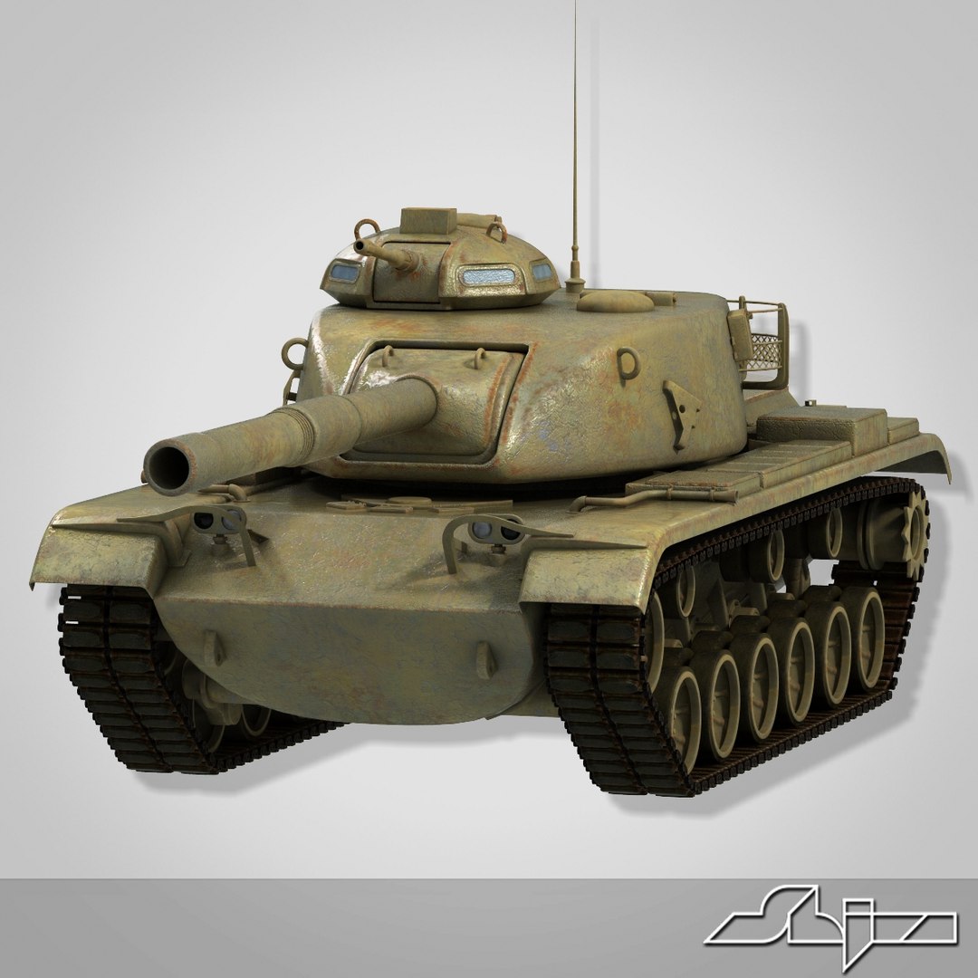 Gun Tank M60 Patton Max