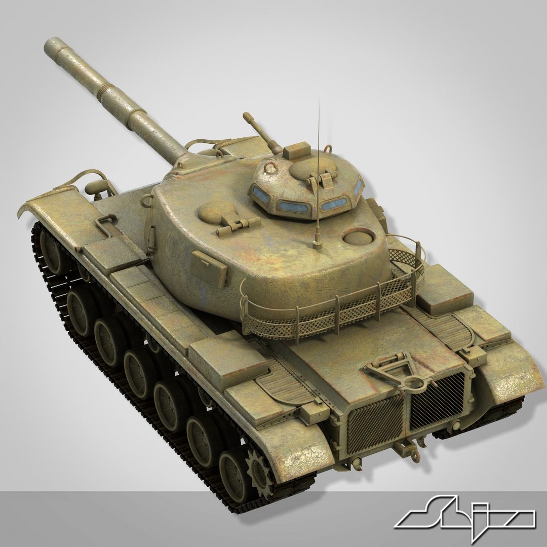 Gun Tank M60 Patton Max