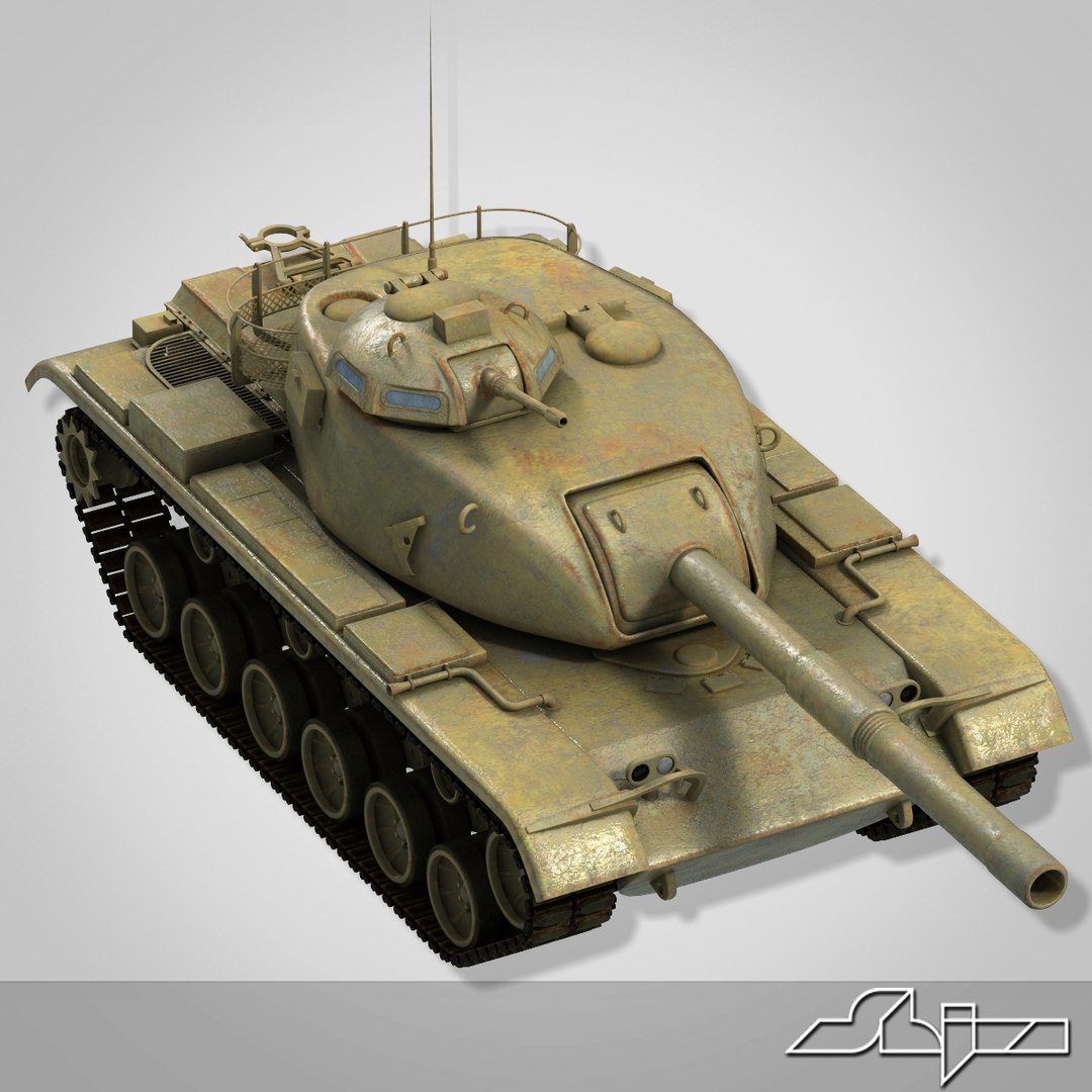 Gun Tank M60 Patton Max