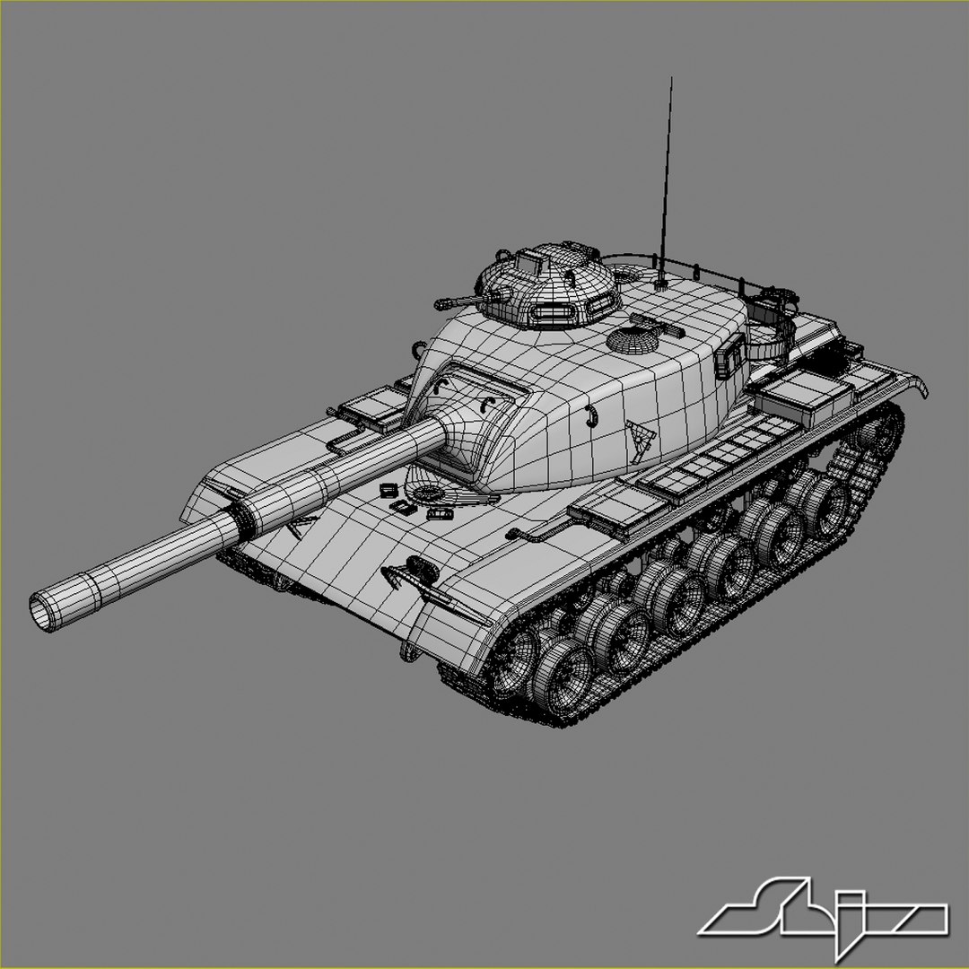 Gun Tank M60 Patton Max