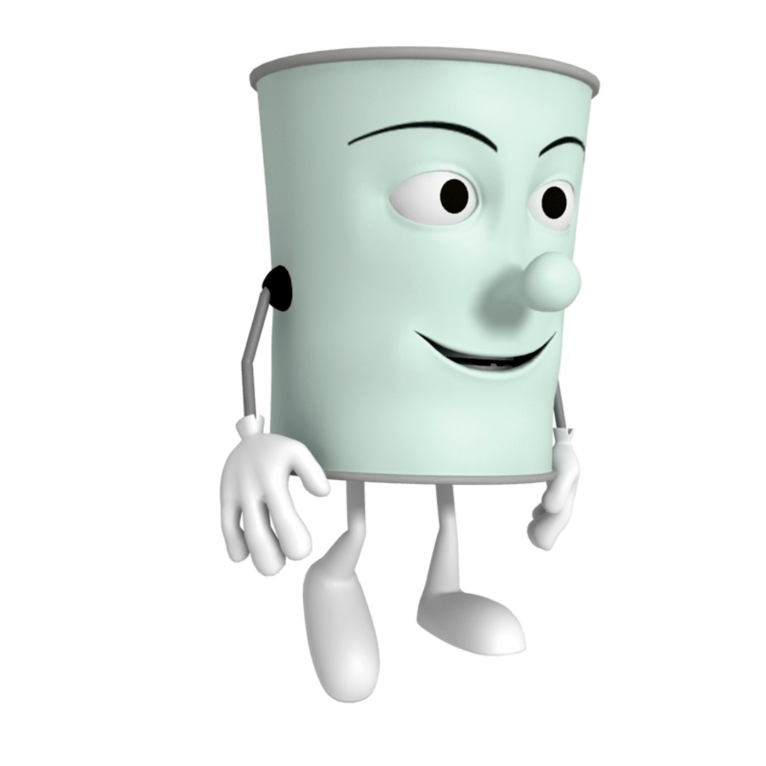 Cartoon Rigged Morph 3d Model