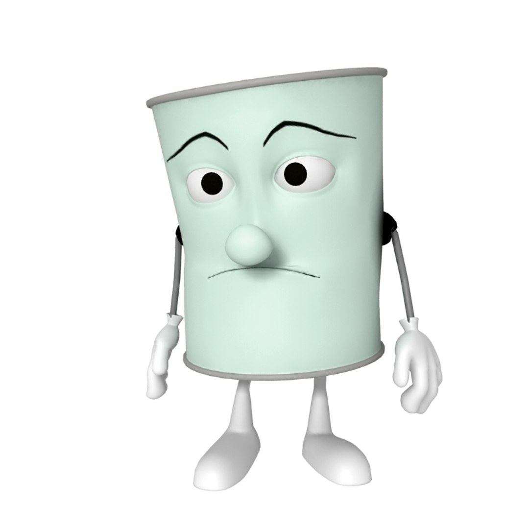 Cartoon Rigged Morph 3d Model