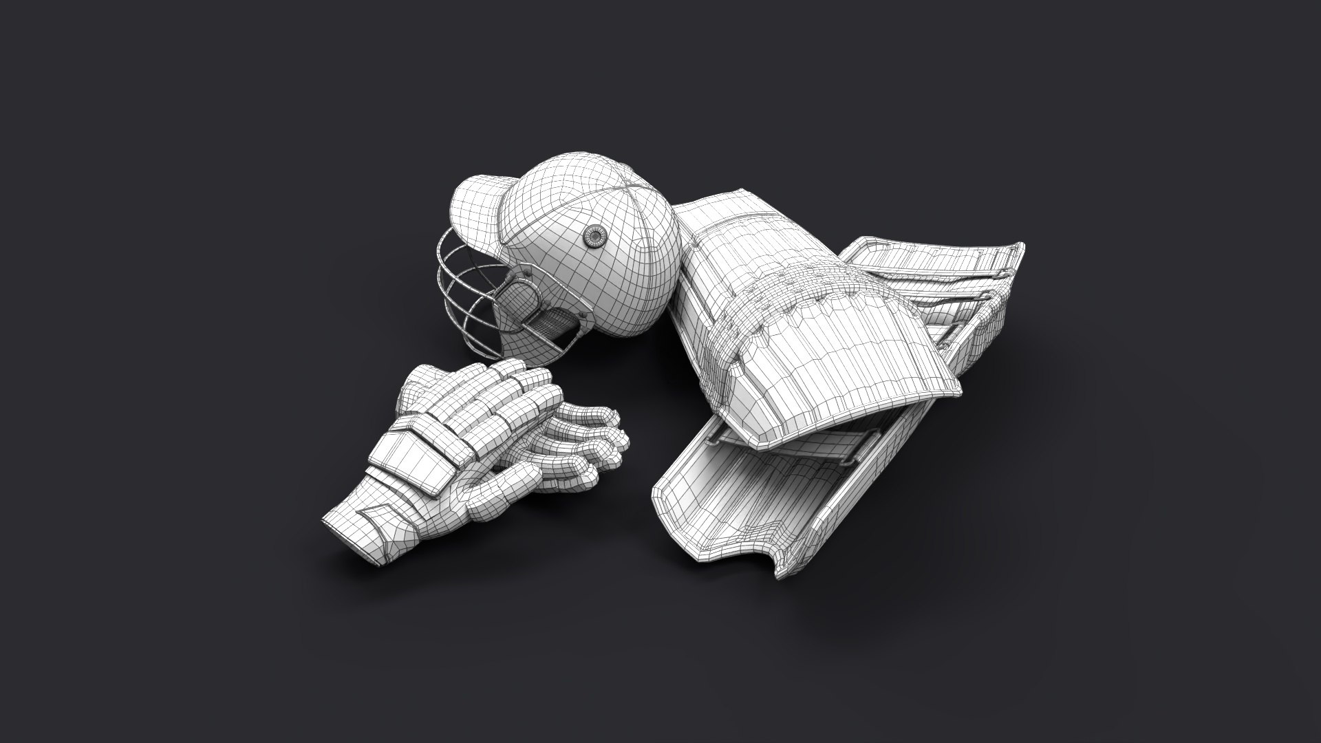 3D Cricket Assets Model - TurboSquid 2169137