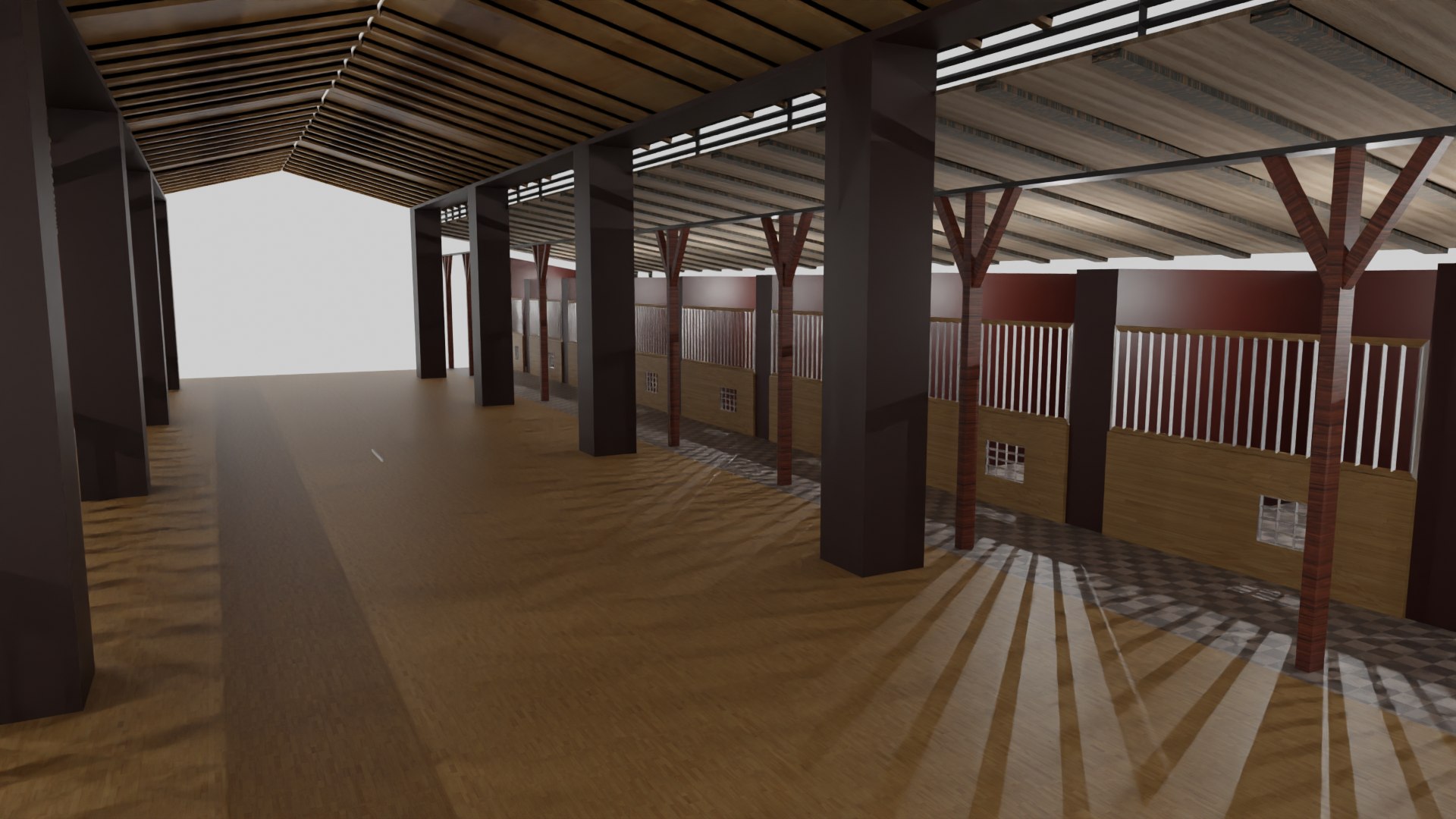 3D Horse Stable Model - TurboSquid 2159149