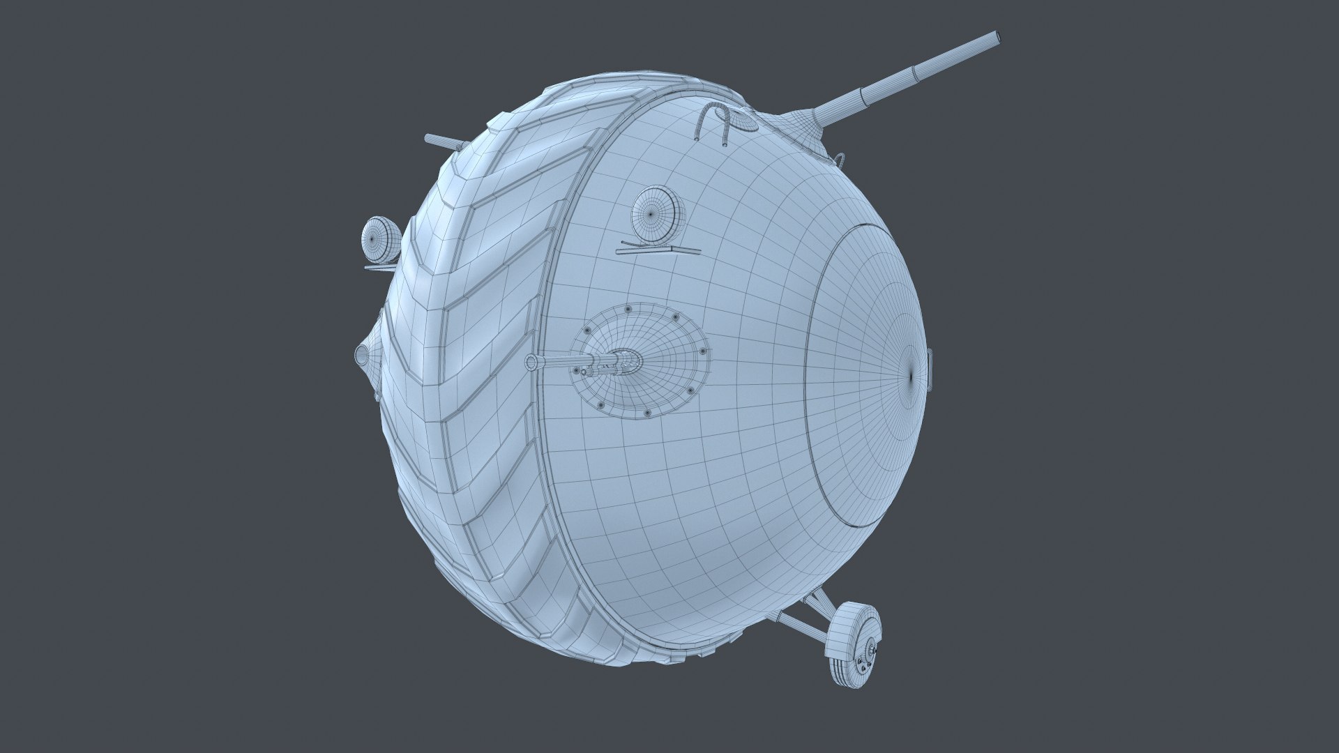 3D Tank Ball Model - TurboSquid 1413114