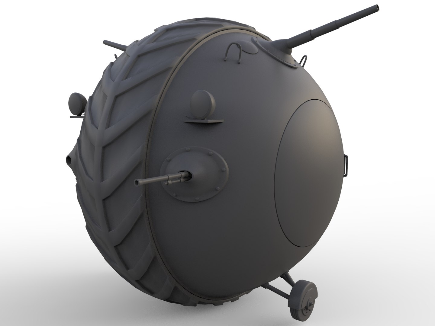 3D Tank Ball Model - TurboSquid 1413114