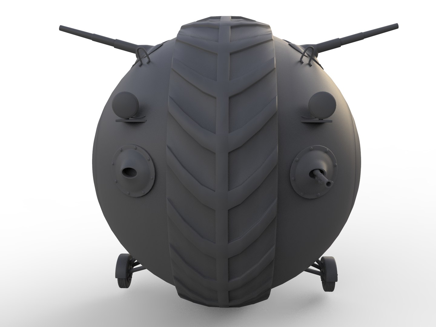 3D Tank Ball Model - TurboSquid 1413114