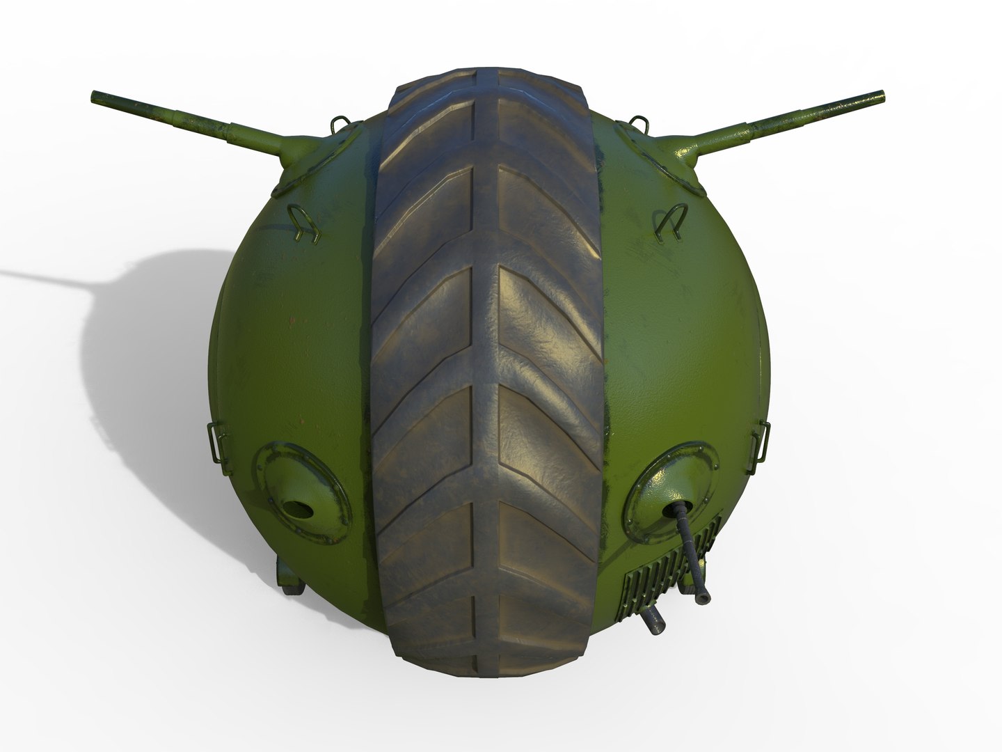 3D Tank Ball Model - TurboSquid 1413114