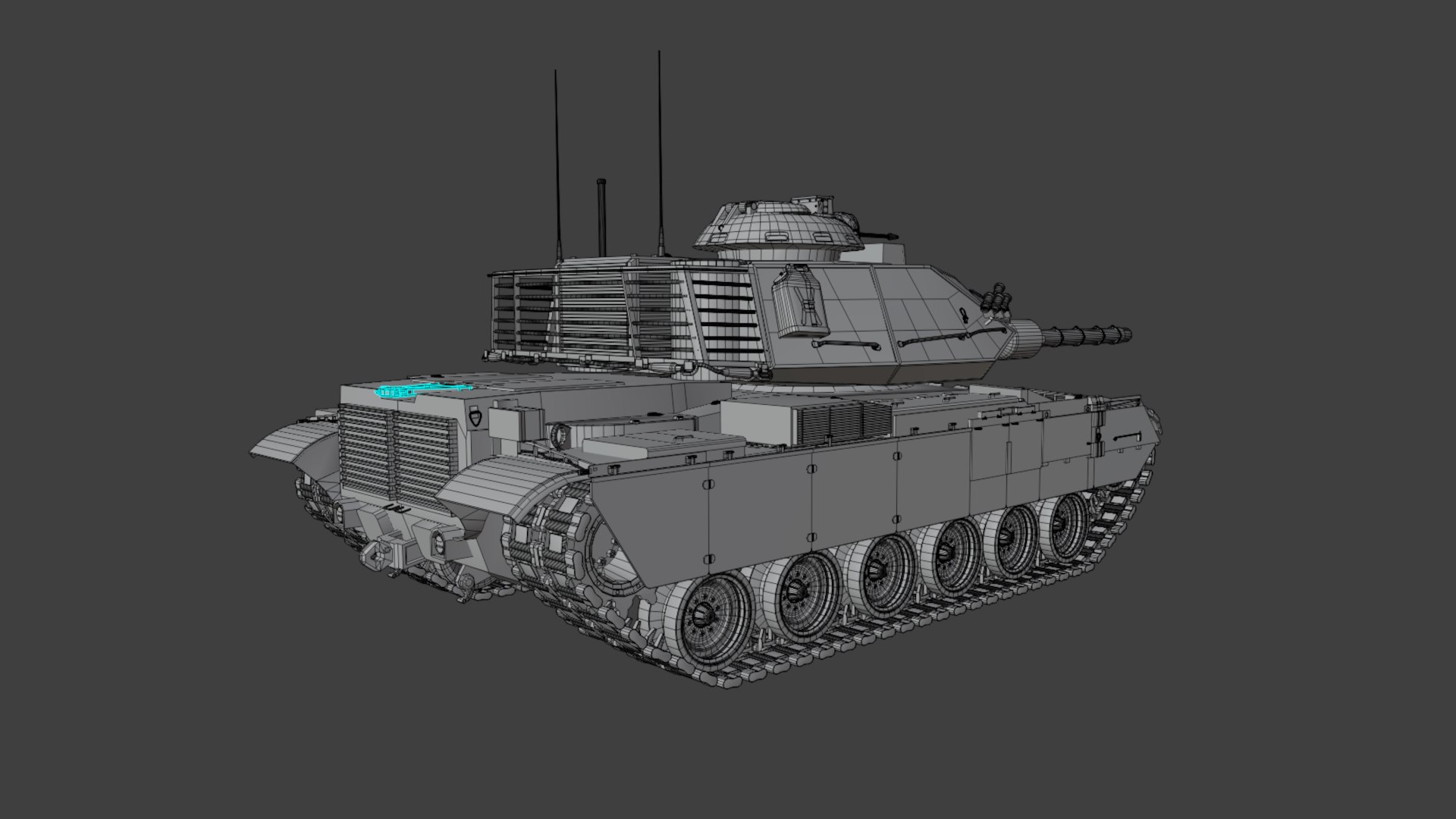 M60T Sabra Tank Model - TurboSquid 2340878