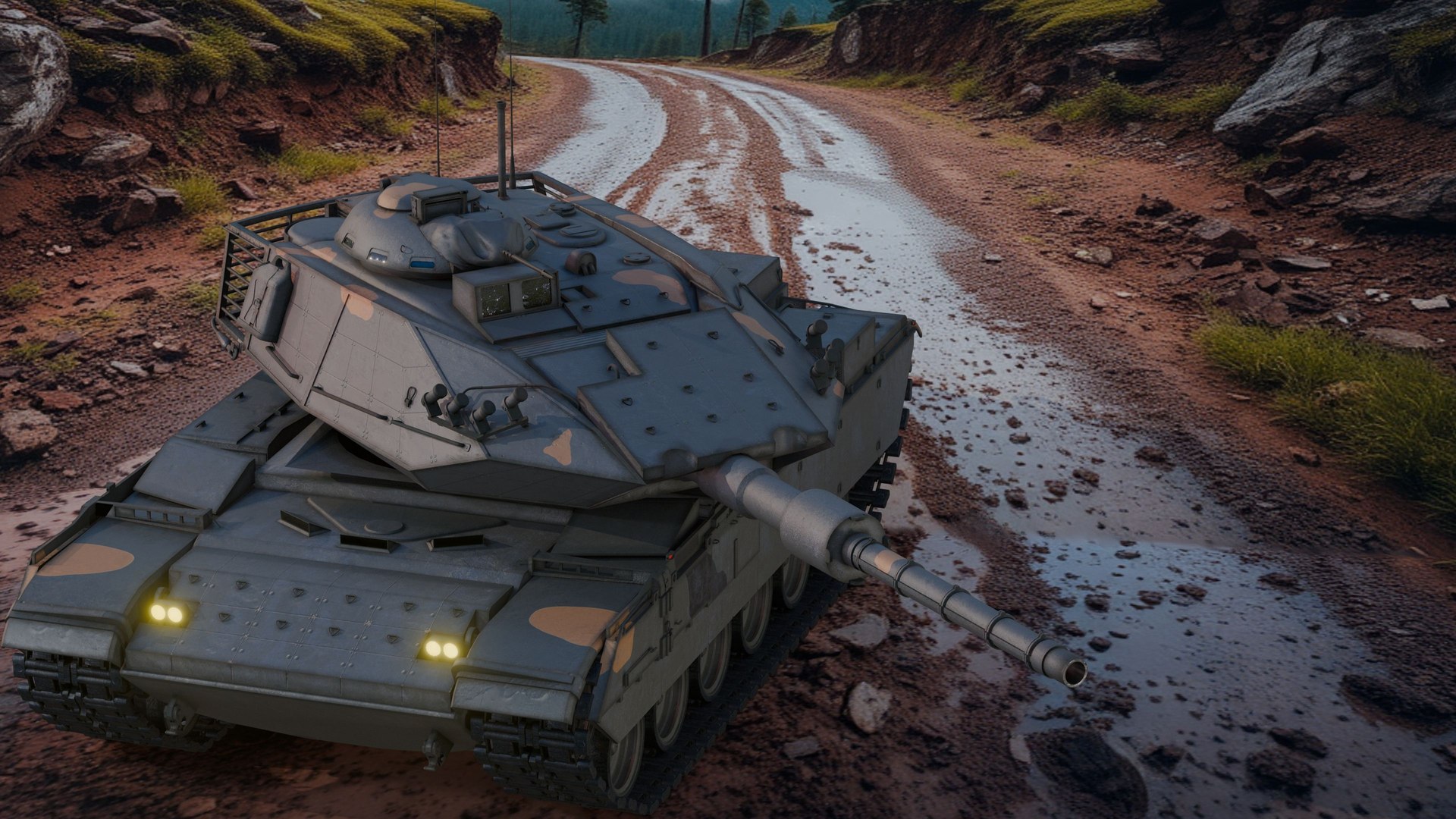 M60T Sabra Tank Model - TurboSquid 2340878