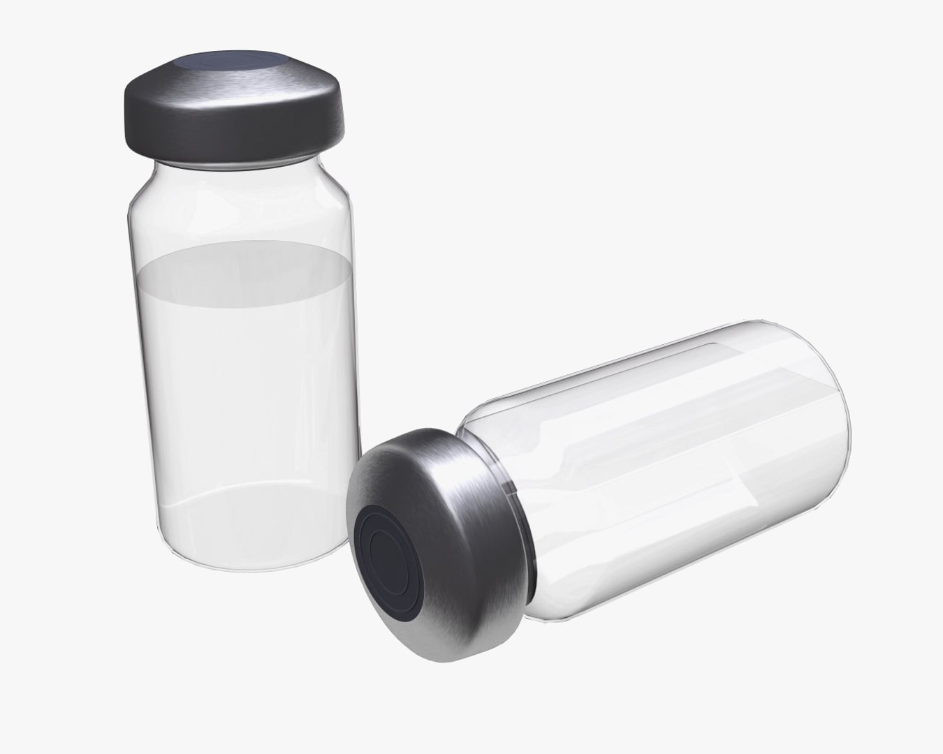 3D vial medicine bottle - TurboSquid 1414794