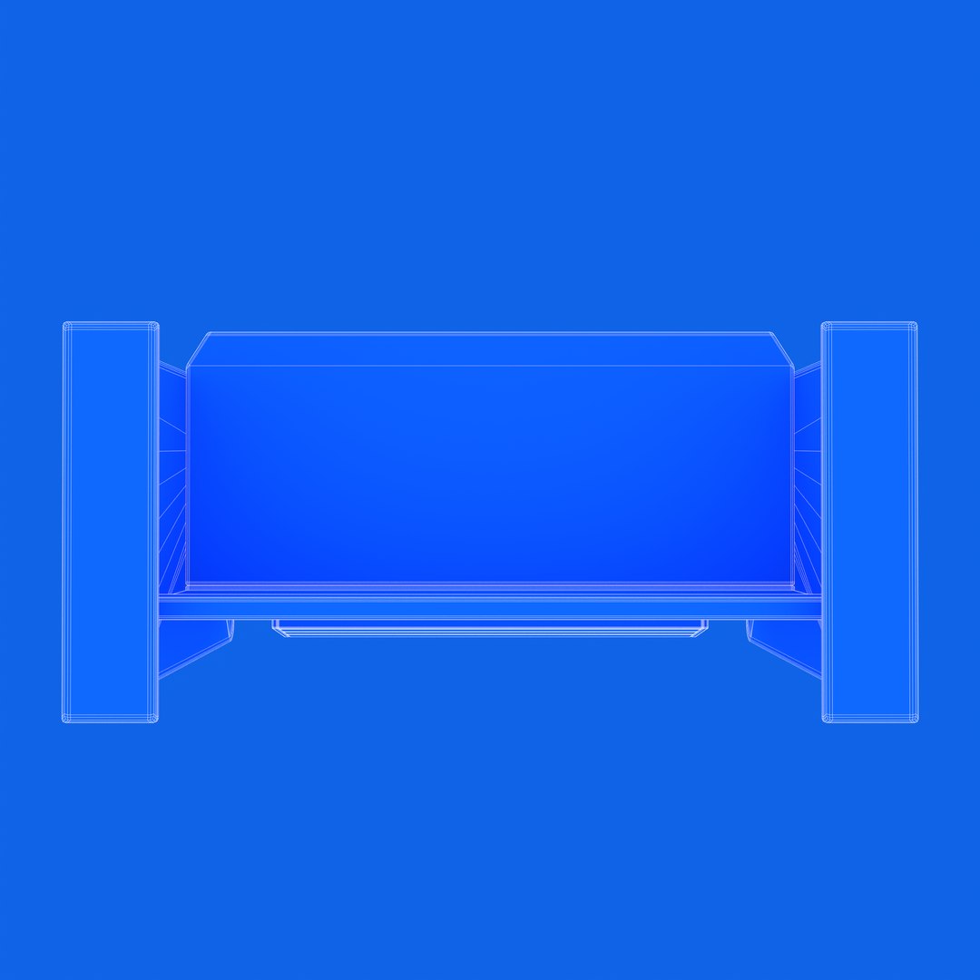 Church Pew 3D Model - TurboSquid 2419816