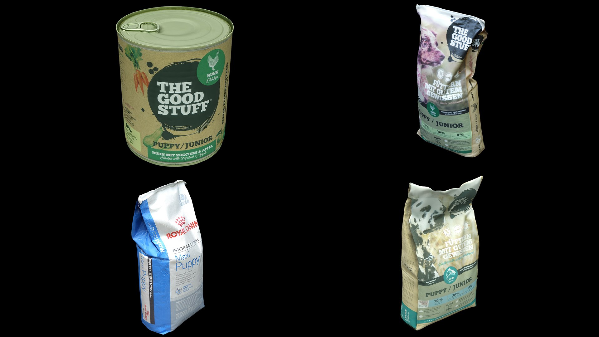 3D Dog Food Packaging Collection 05 Model - TurboSquid 1795115