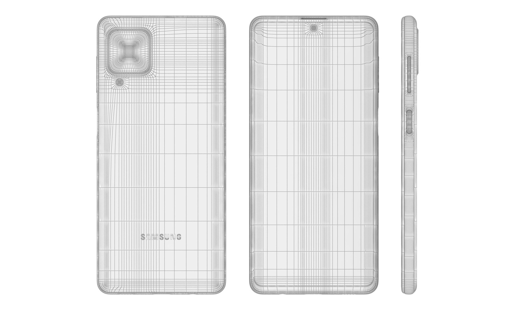 3D model Samsung Galaxy M62 Laser Blue - TurboSquid 1724899