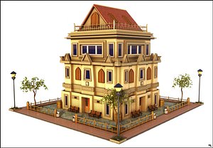 Cartoon Building 3D Models for Download | TurboSquid
