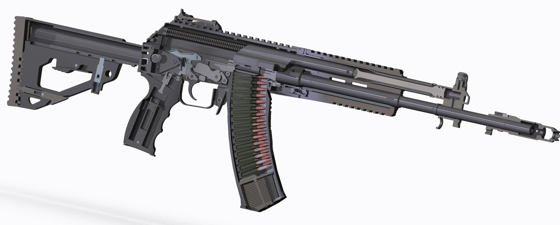 3D Model Ak-12 - TurboSquid 1491804