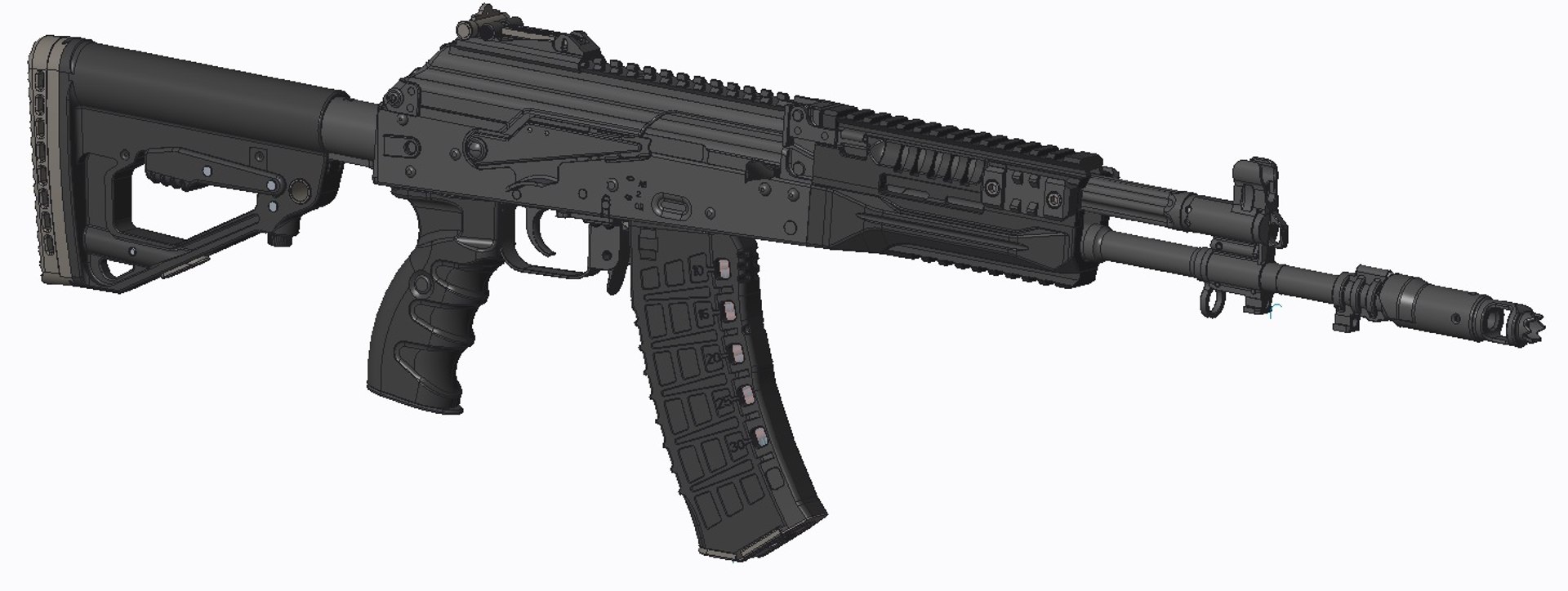 3D Model Ak-12 - TurboSquid 1491804