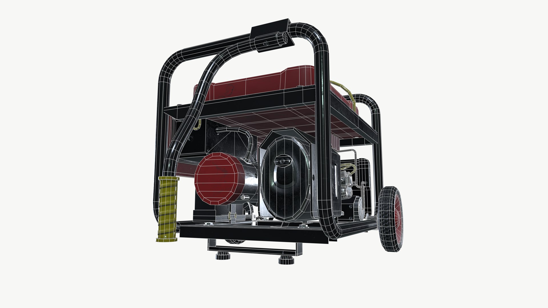 Portable Generator 3D Model - TurboSquid 2347772