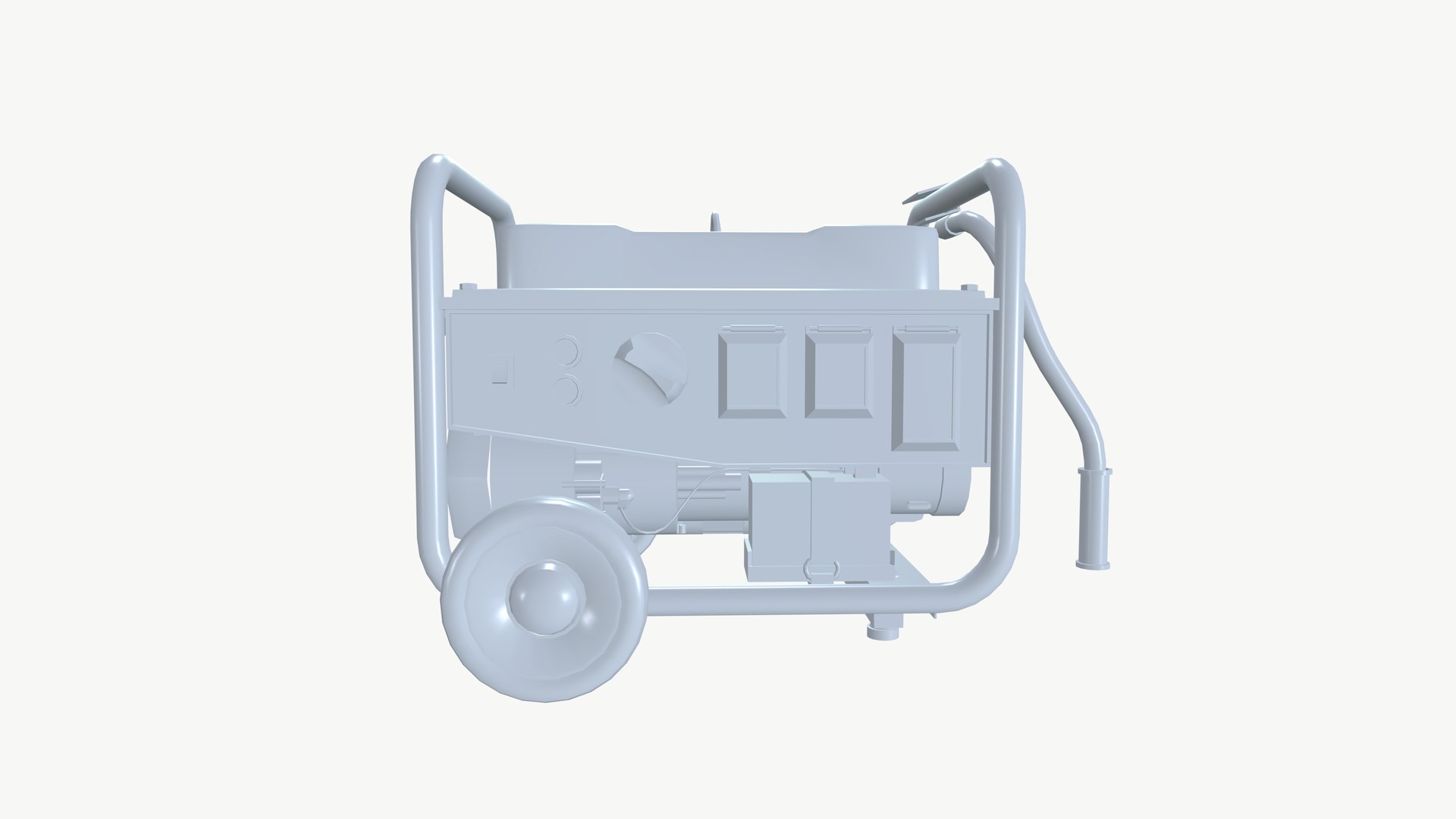 Portable Generator 3D Model - TurboSquid 2347772