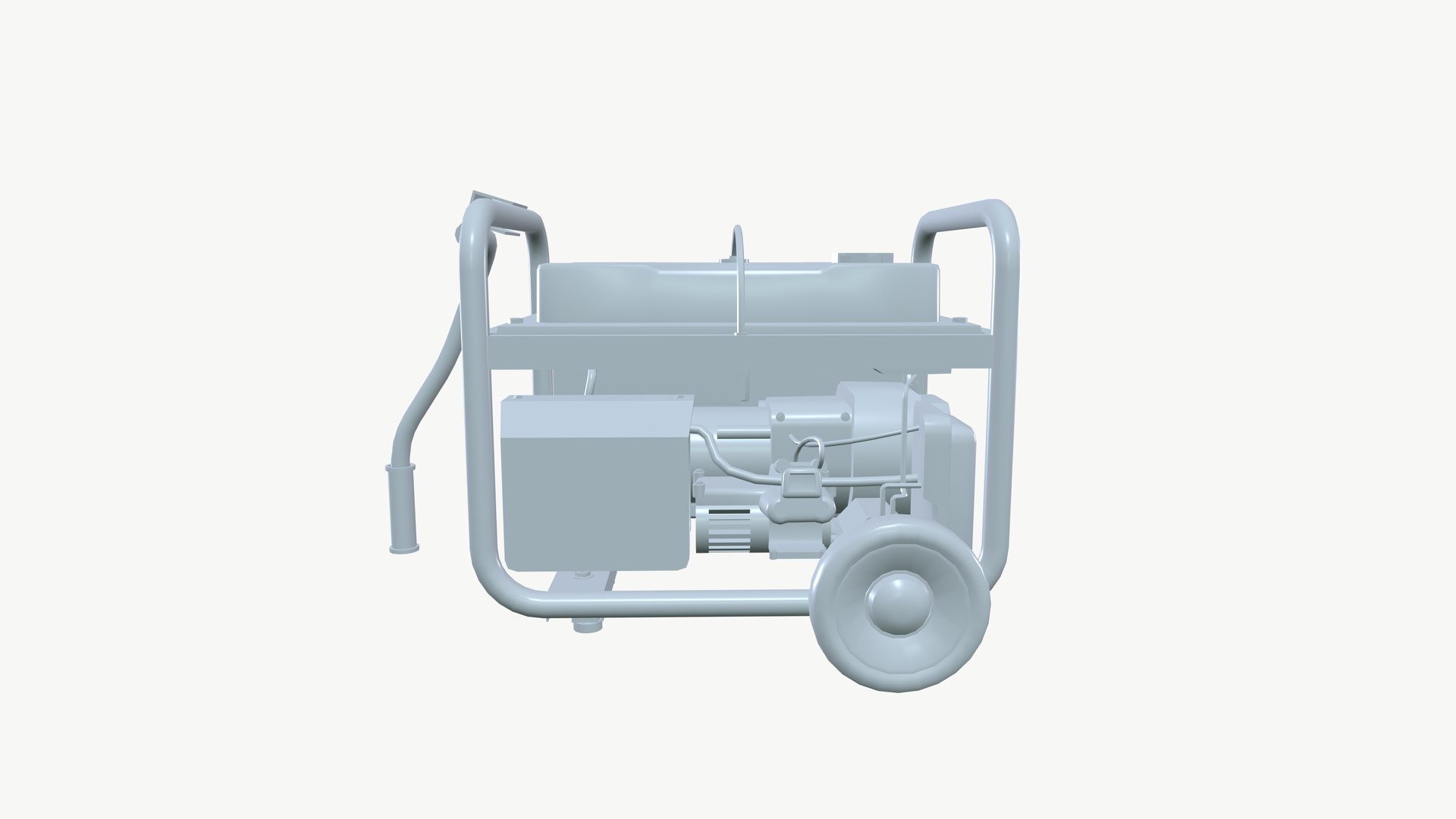 Portable Generator 3D Model - TurboSquid 2347772