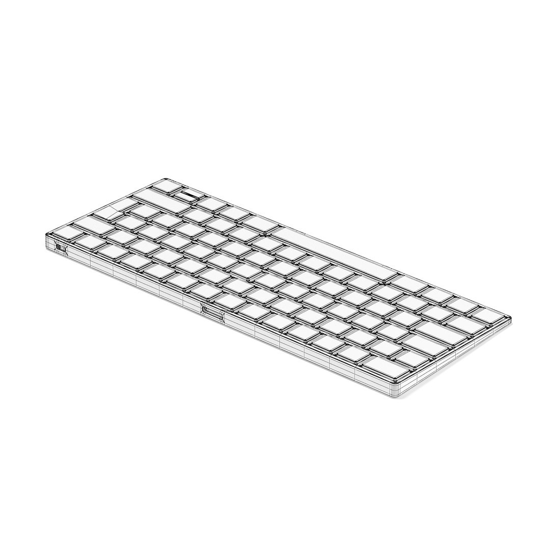 3D Apple Keyboard Model - TurboSquid 1165619