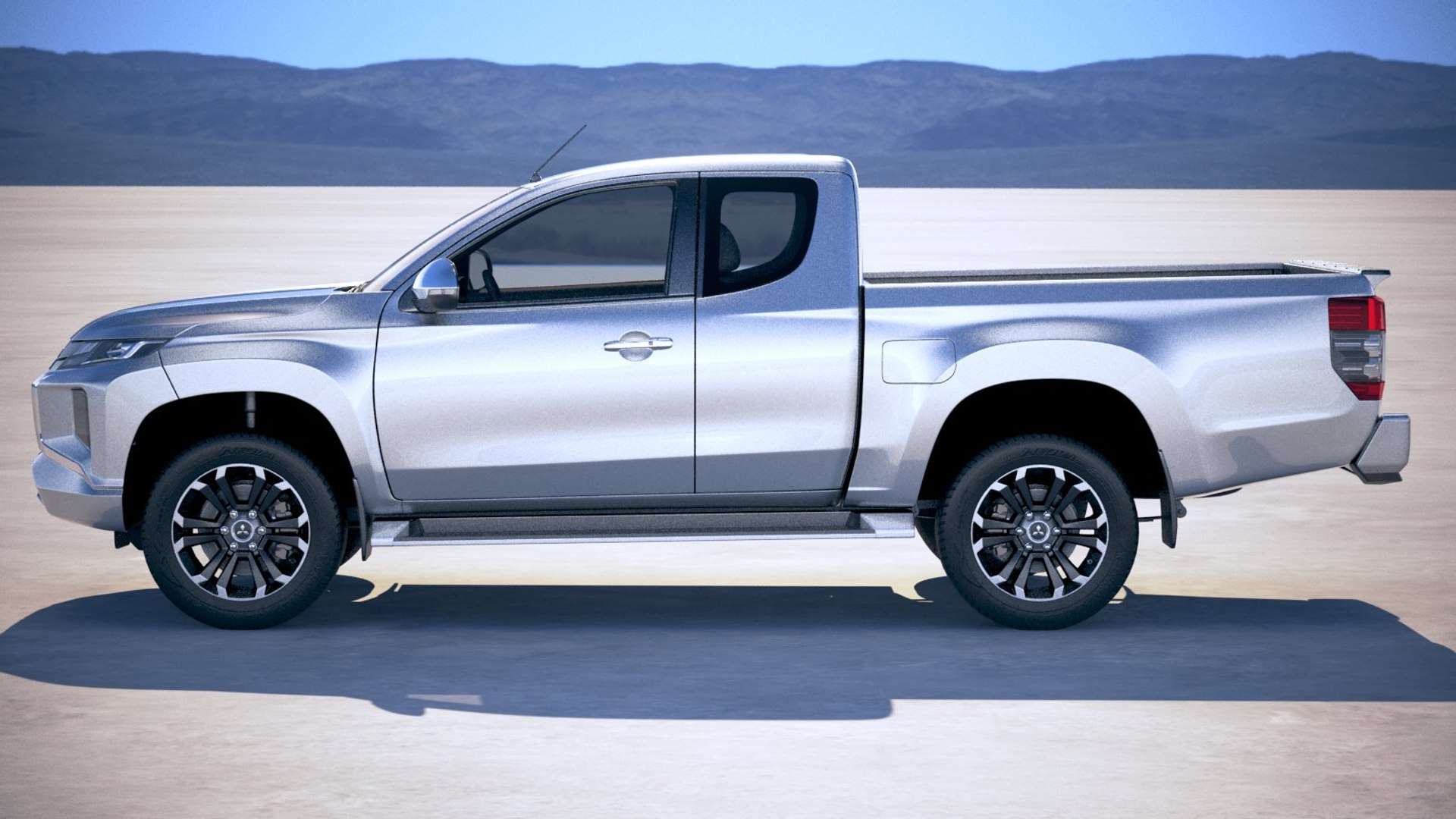 Mitsubishi L200 Extended 3D Model - TurboSquid 1378710