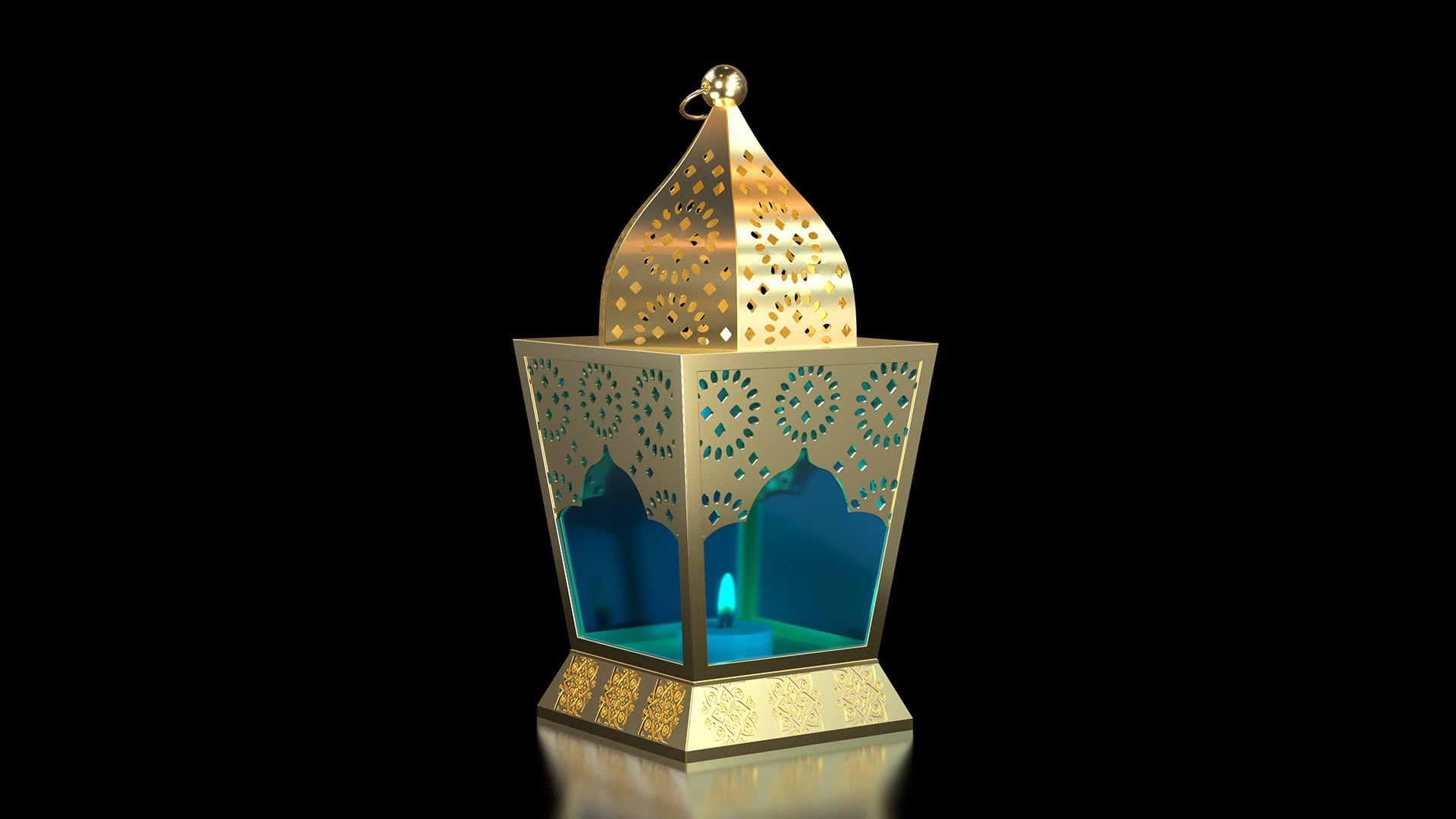 3D Model Ramadan Lantern - TurboSquid 1721324