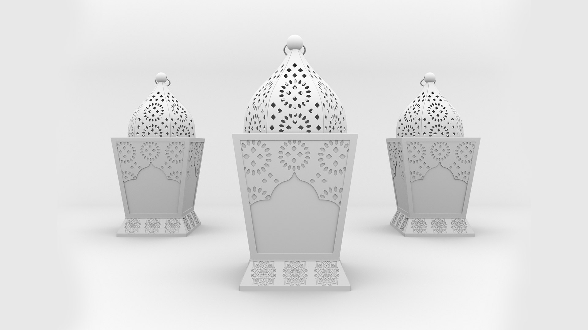 3D Model Ramadan Lantern - TurboSquid 1721324