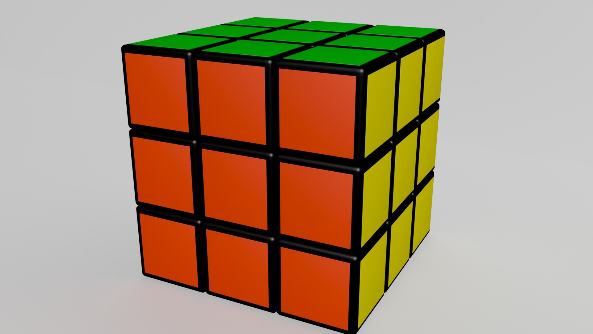 3D Model 3x3 Rubiks Cube - TurboSquid 1740006