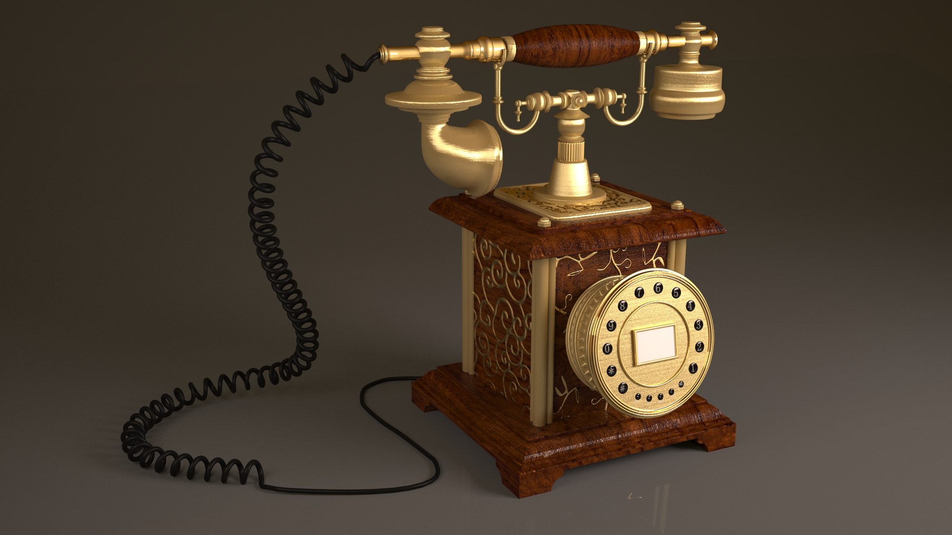 max retro style telephone