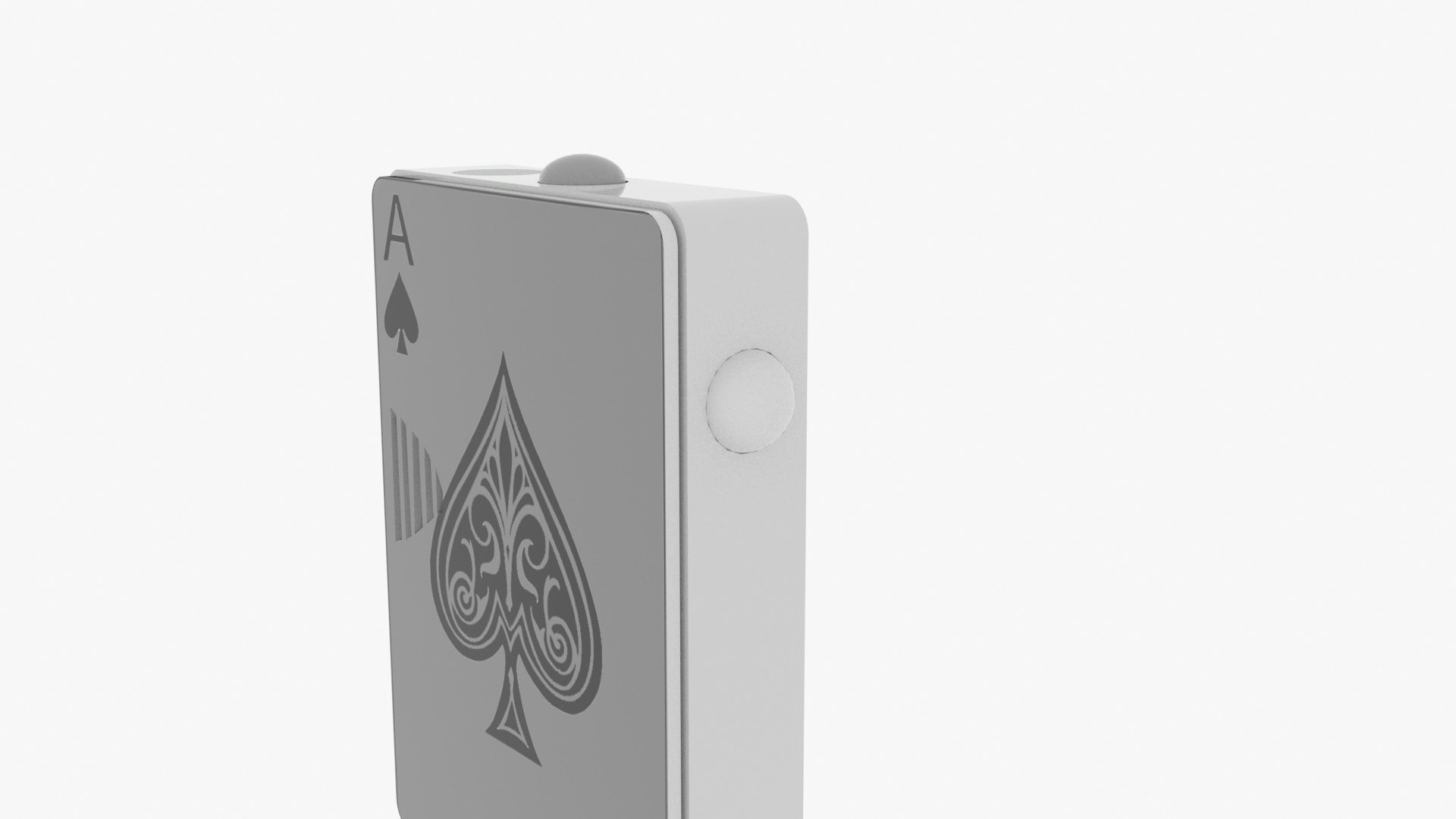 3D Card Type Lighter Model - TurboSquid 1642288