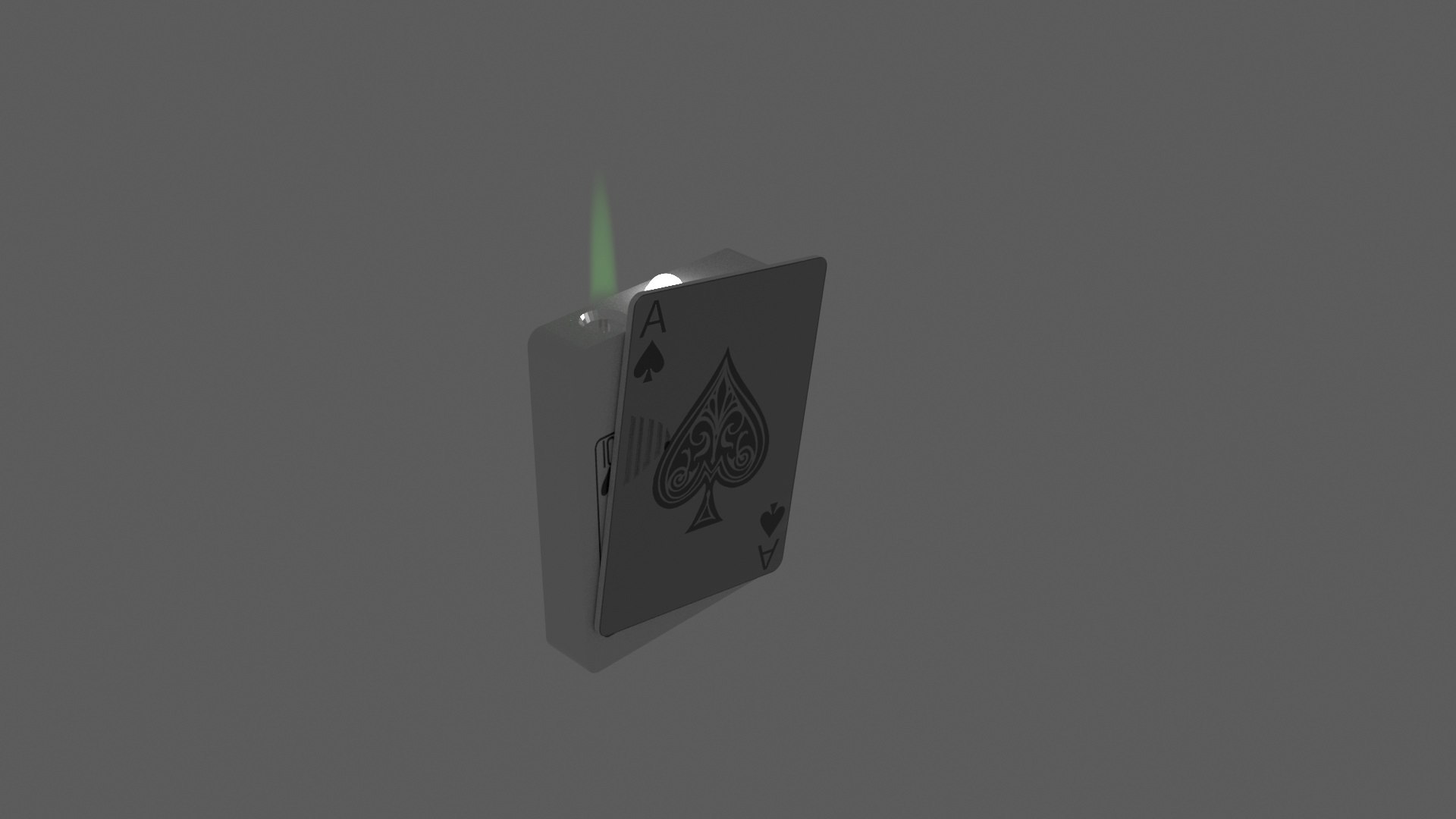 3D Card Type Lighter Model - TurboSquid 1642288