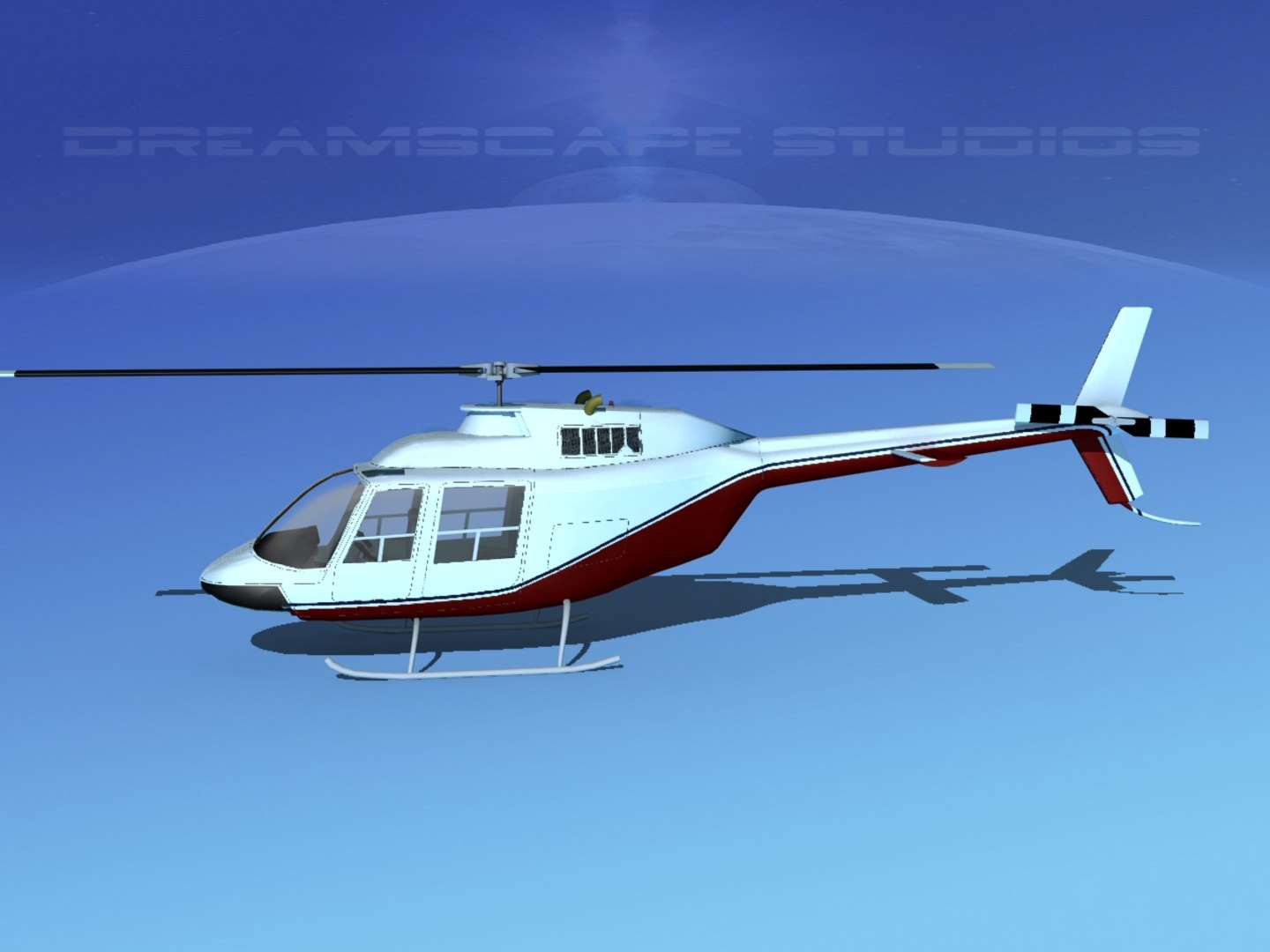 3D rotor bell 206 - TurboSquid 1218956