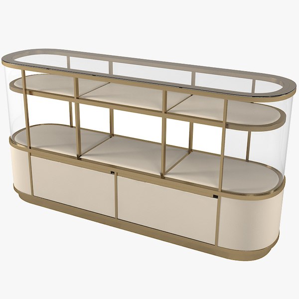 Jewelry showcase 3D model - TurboSquid 1275071