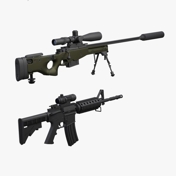 modelo 3d Weapon Pack - TurboSquid 2057756