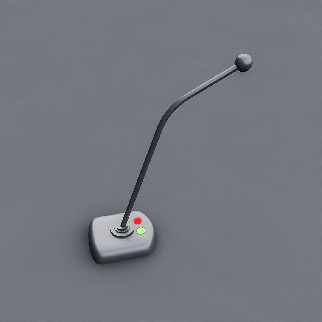 Table Microphone 3D - TurboSquid 1548492