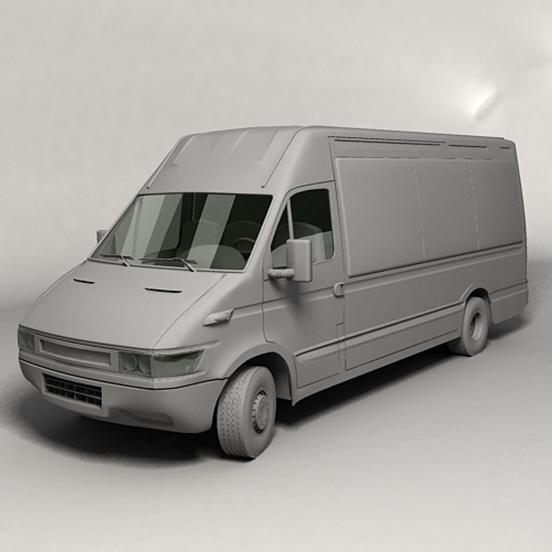3d Bus Van Model