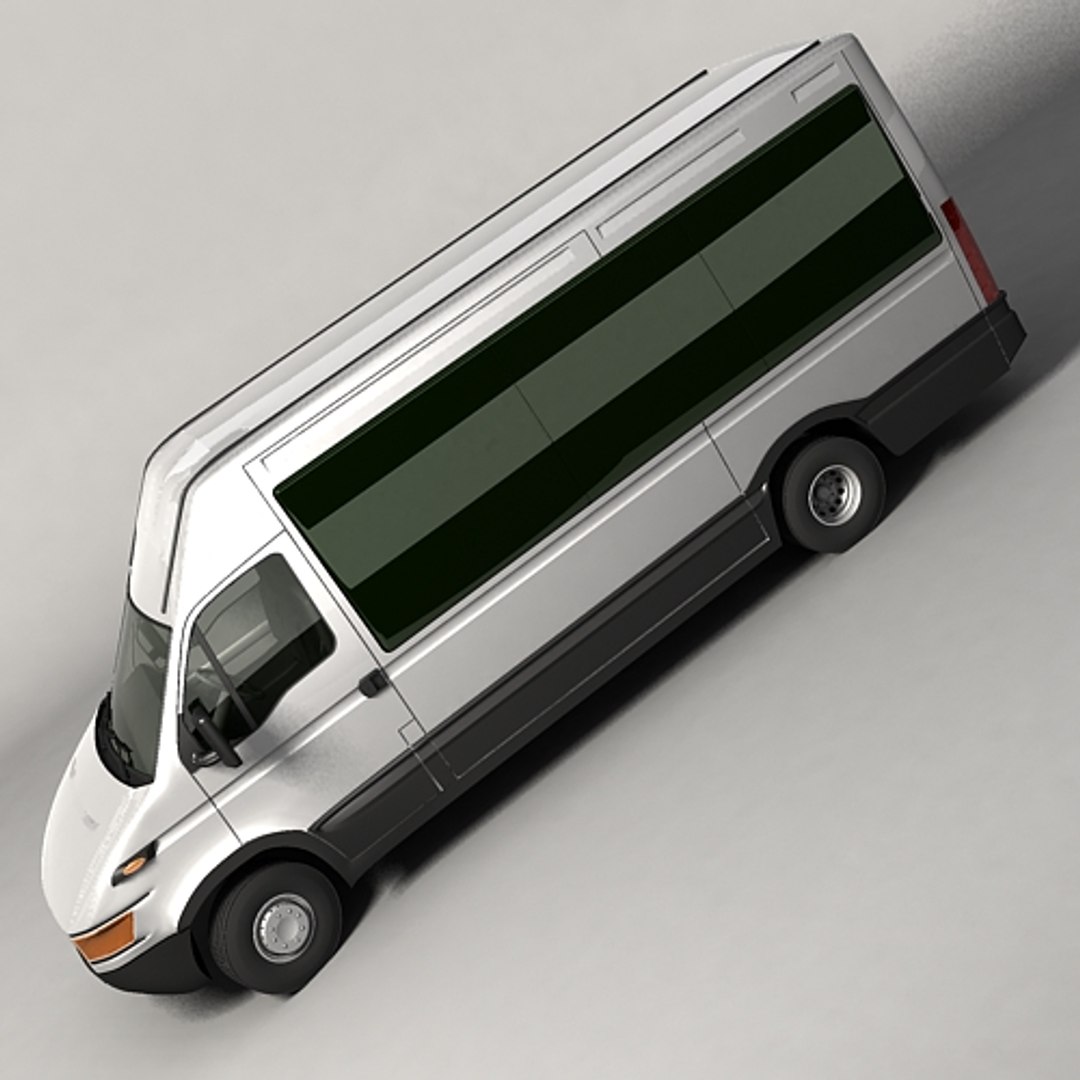 3d Bus Van Model