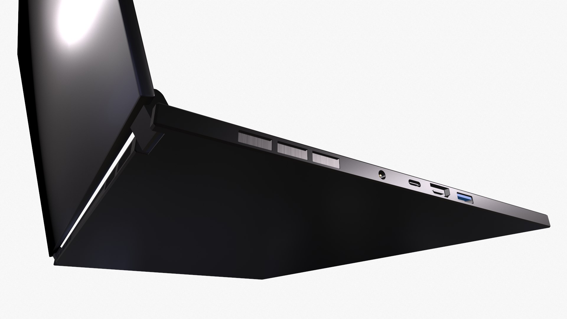 MSI GS66 Stealth Thin Gaming Laptop model - TurboSquid 2147514