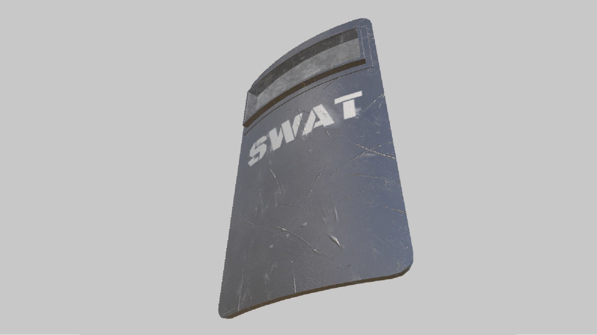 Swat Shield 3D Model - TurboSquid 1913312