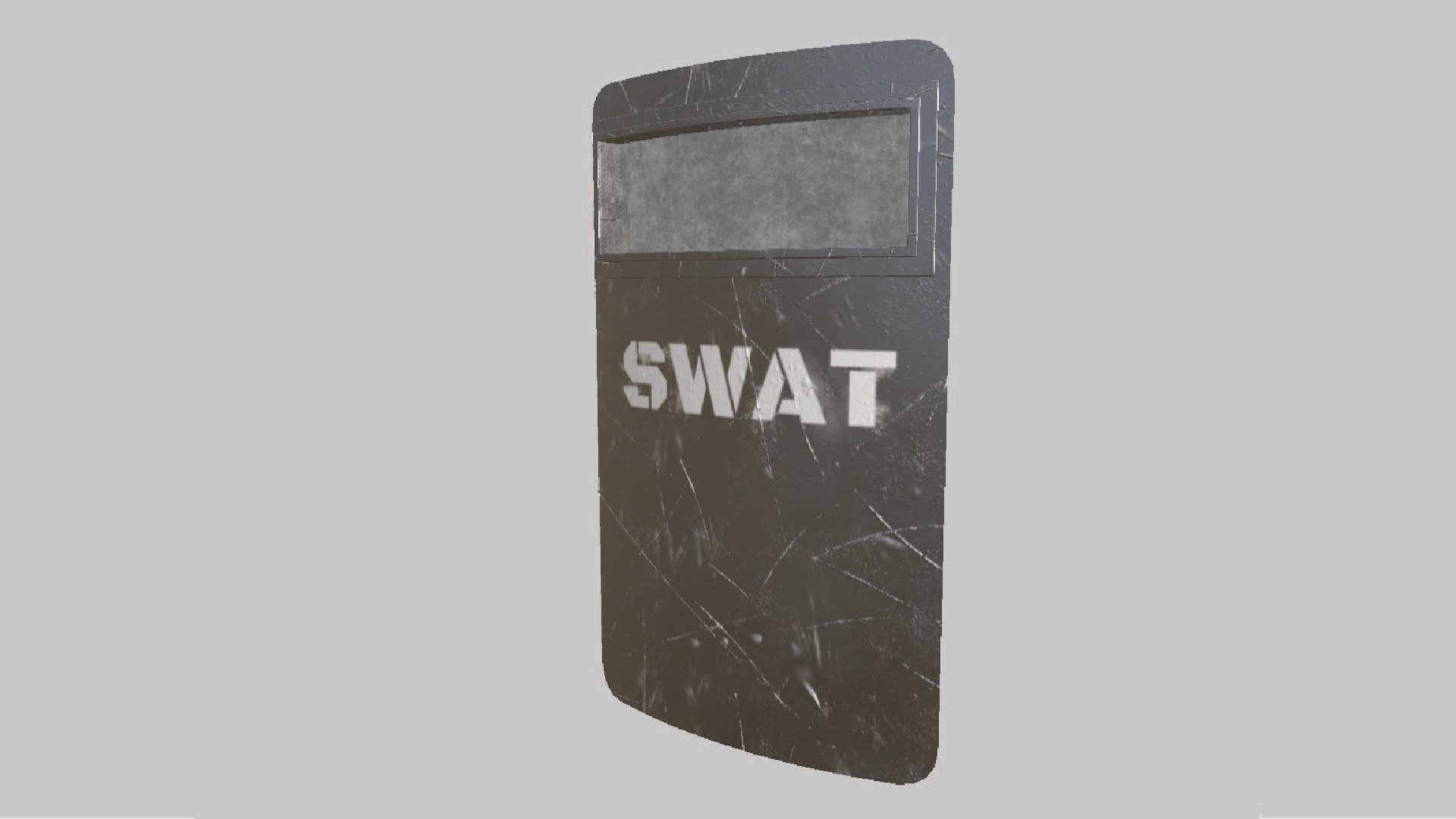 Swat Shield 3D Model - TurboSquid 1913312