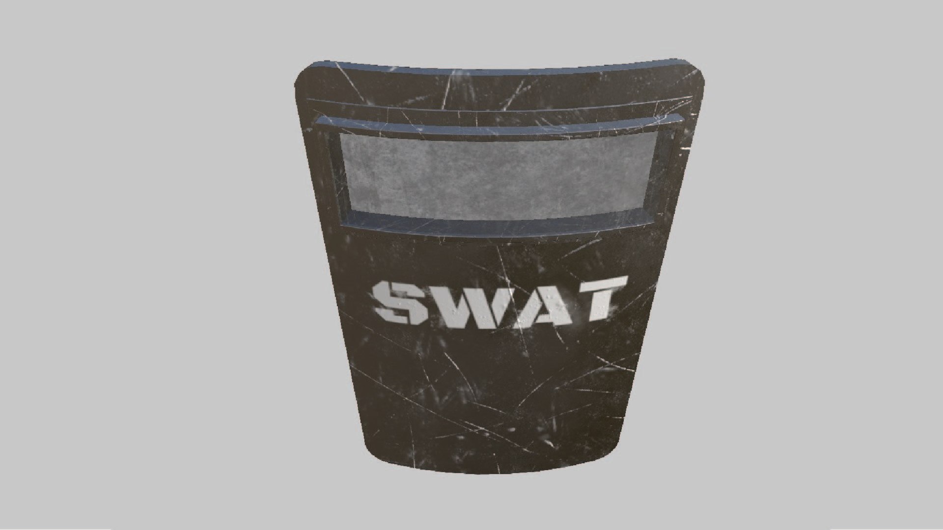 Swat Shield 3D Model - TurboSquid 1913312